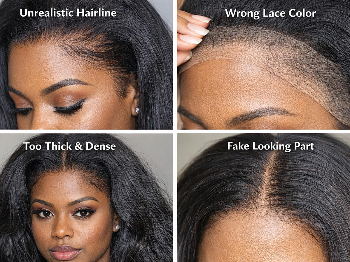 Why Lace Wigs Look Fake (And How to Make Them Look Natural) – SISDORE