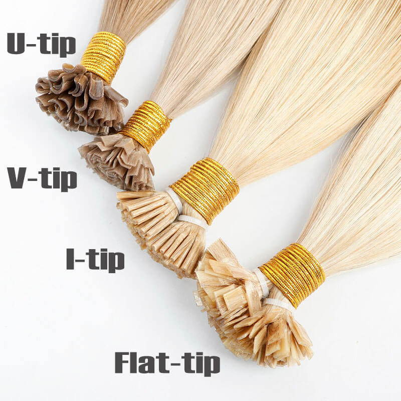 Pre-bonded Extensions, I / U / Flat Tip Human Hair Extension – SISDORE